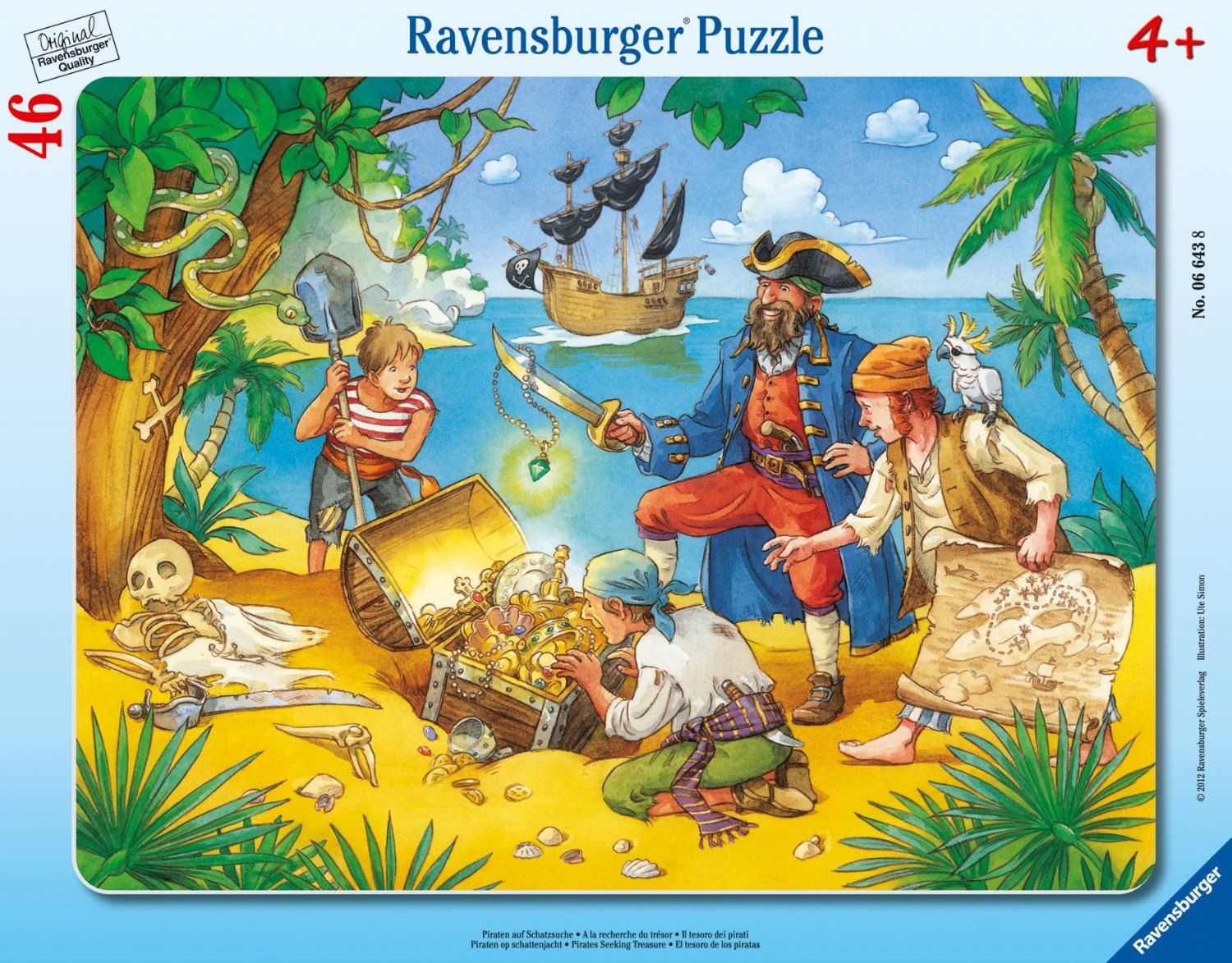 Пирати в търсене на съкровище - 里 пъзел - store.bg