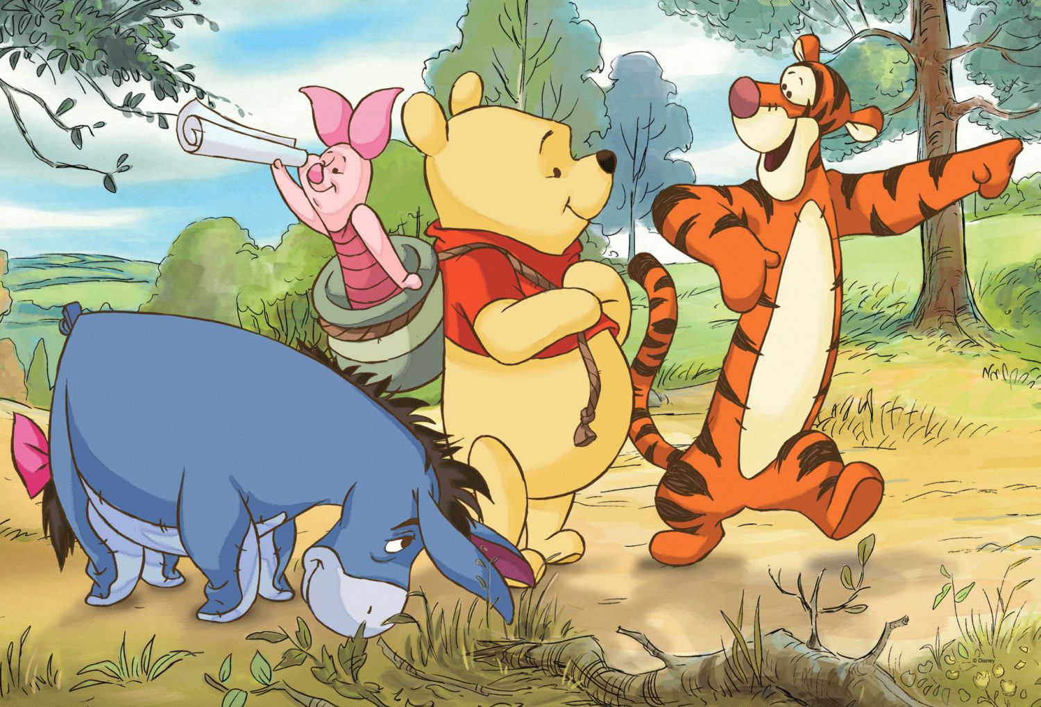 Мечо Пух - 里 пъзел - store.bg