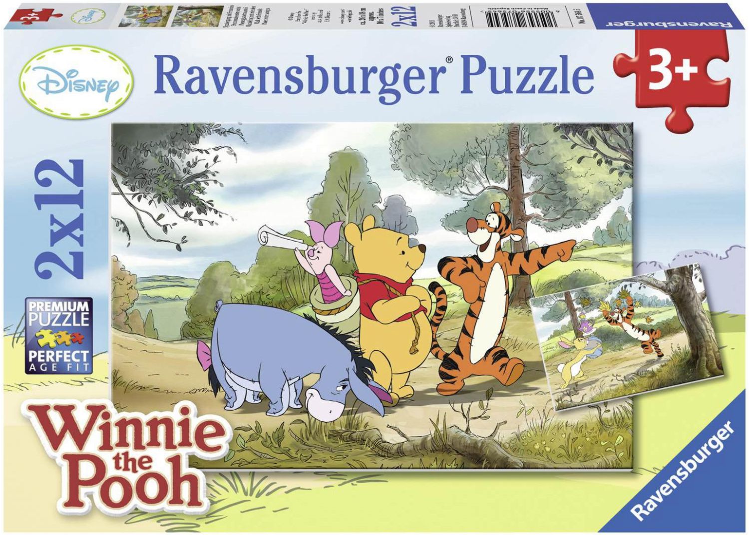 Мечо Пух - Два пъзела - 里 - store.bg