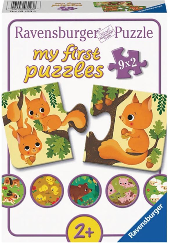 9 пъзела на Животните и техните деца - store.bg