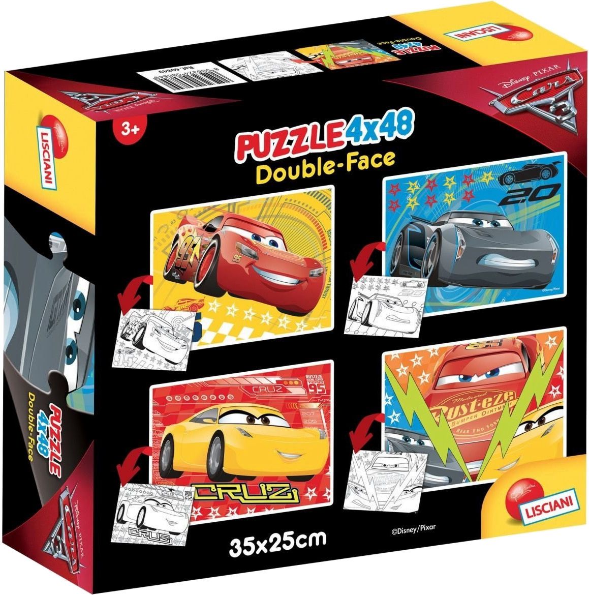 Колите 3 - Комплект от 4 двулицеви пъзела - 里 - store.bg