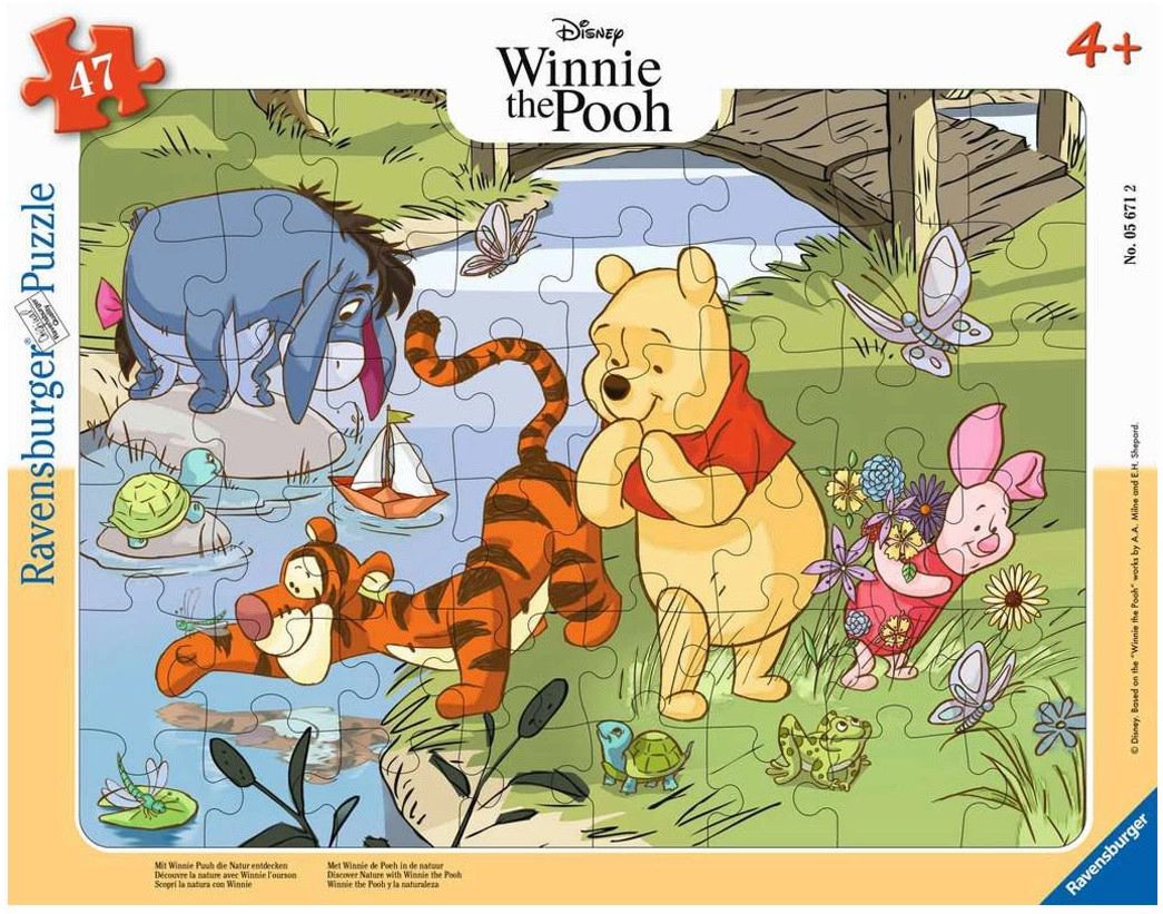 Пъзел Мечо Пух и приятели сред природата - store.bg