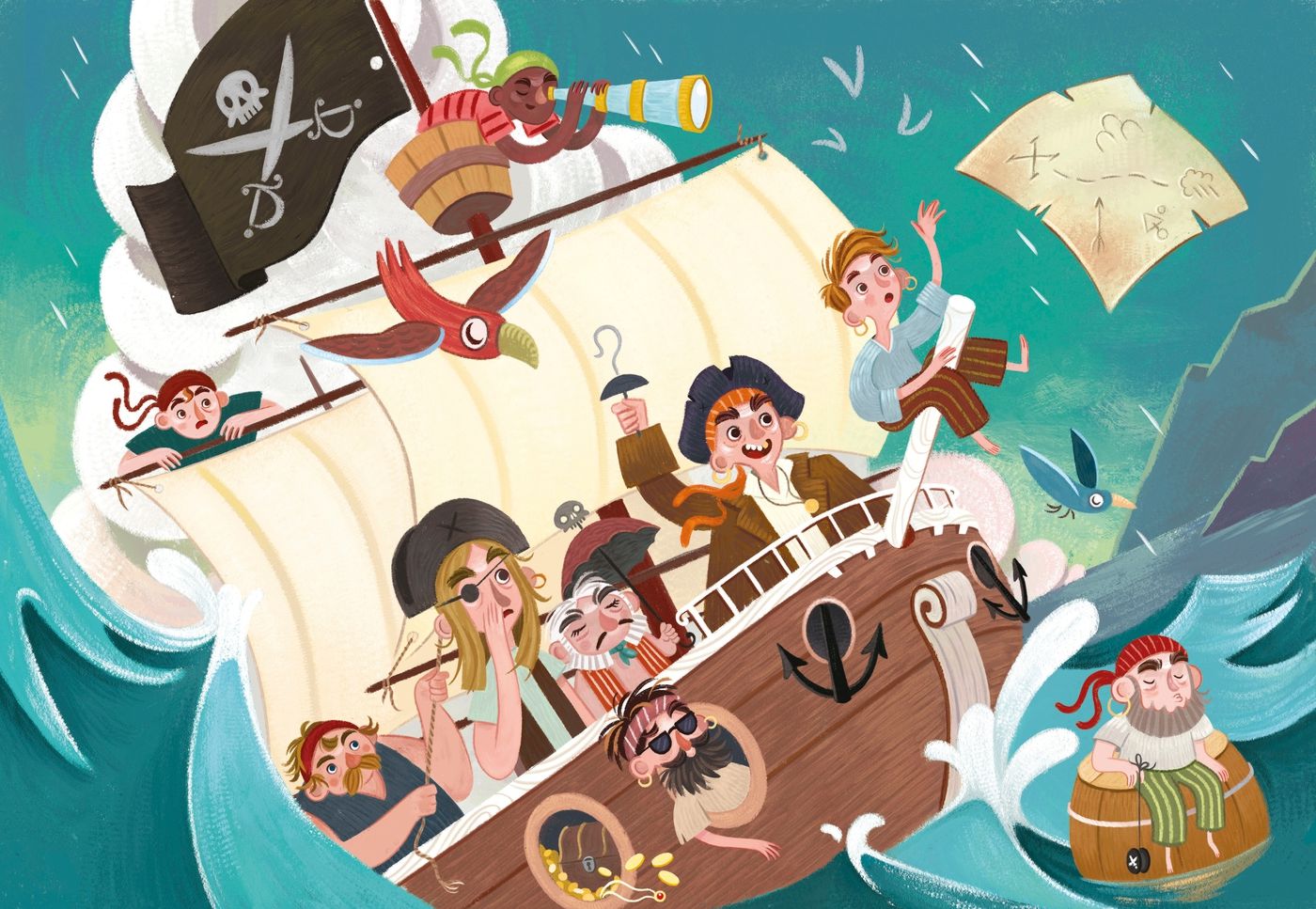 Пъзел с Пирати - store.bg