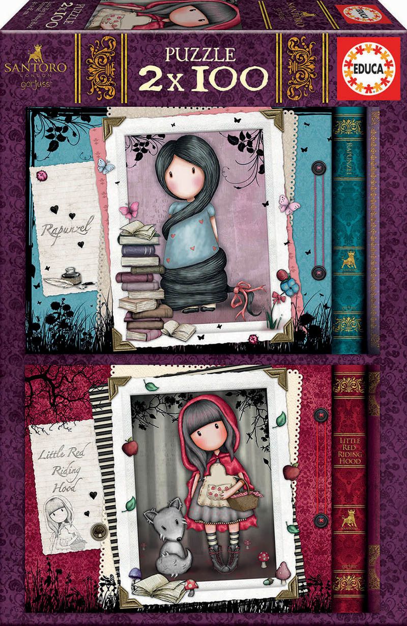 Gorjuss - Рапунцел и червената шапчица - 里 пъзел - store.bg