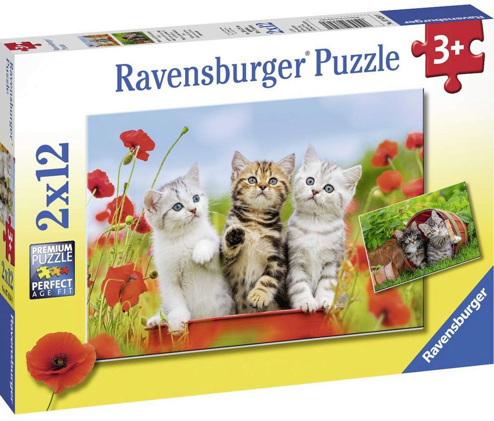 Два пъзела с котенца Ravensburger - store.bg