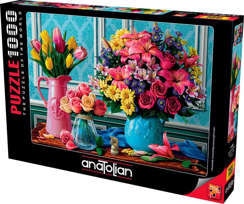 Пъзел на ваза с цветя - store.bg