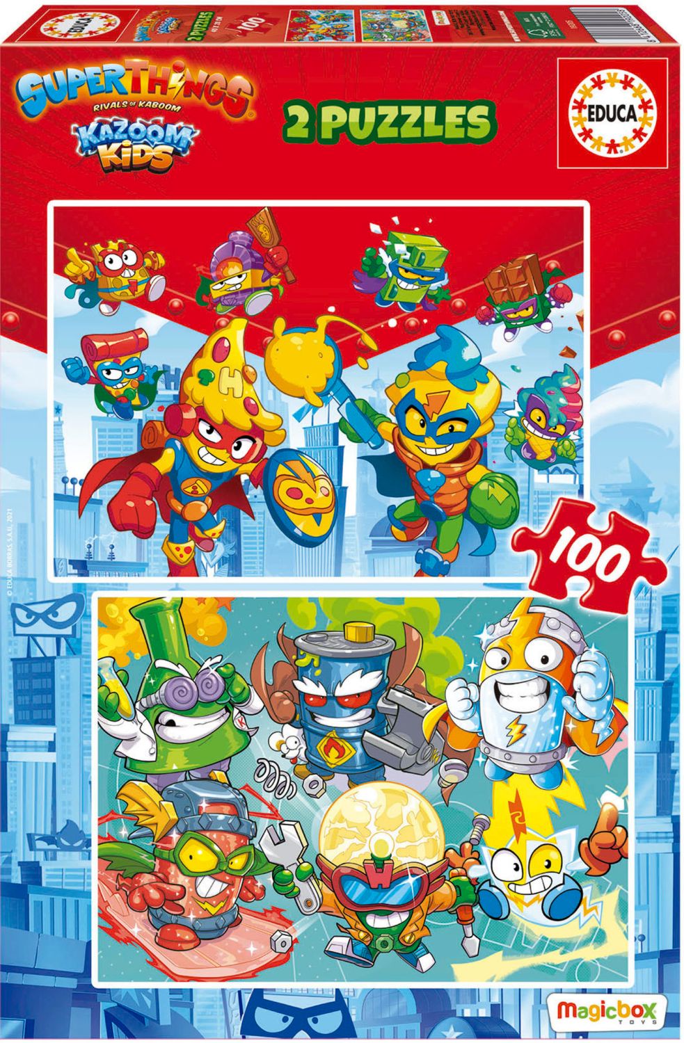 Пъзели от 100 части Супер неща Educa - store.bg