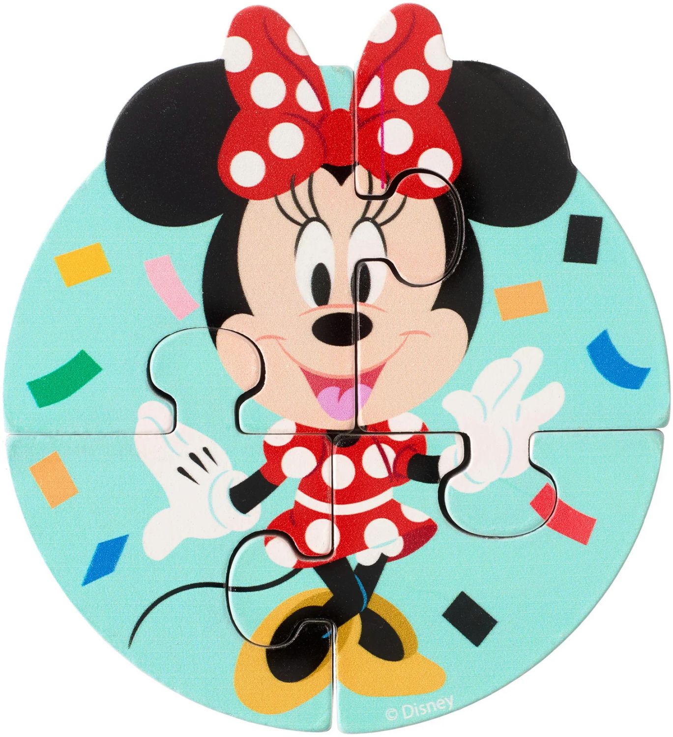 Дървен пъзел Мини Маус в торбичка OTT 1+ - store.bg