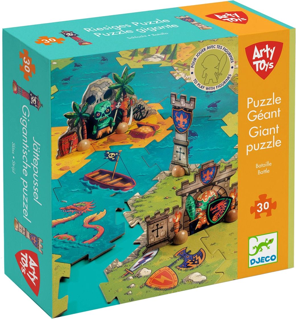 Битка между рицари и пирати Djeco Arty Toys - store.bg