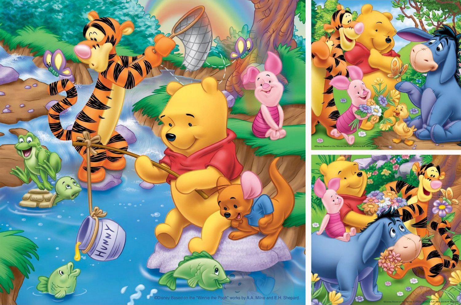 Риболовът на Мечо Пух - Три пъзела - 里 - store.bg