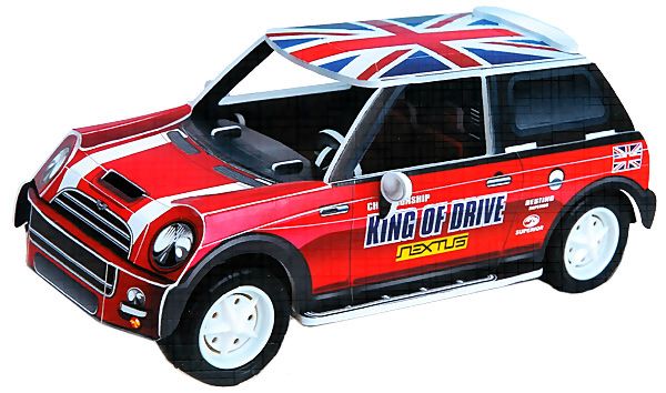 Mini Cooper - 3D пъзел - 里 - store.bg
