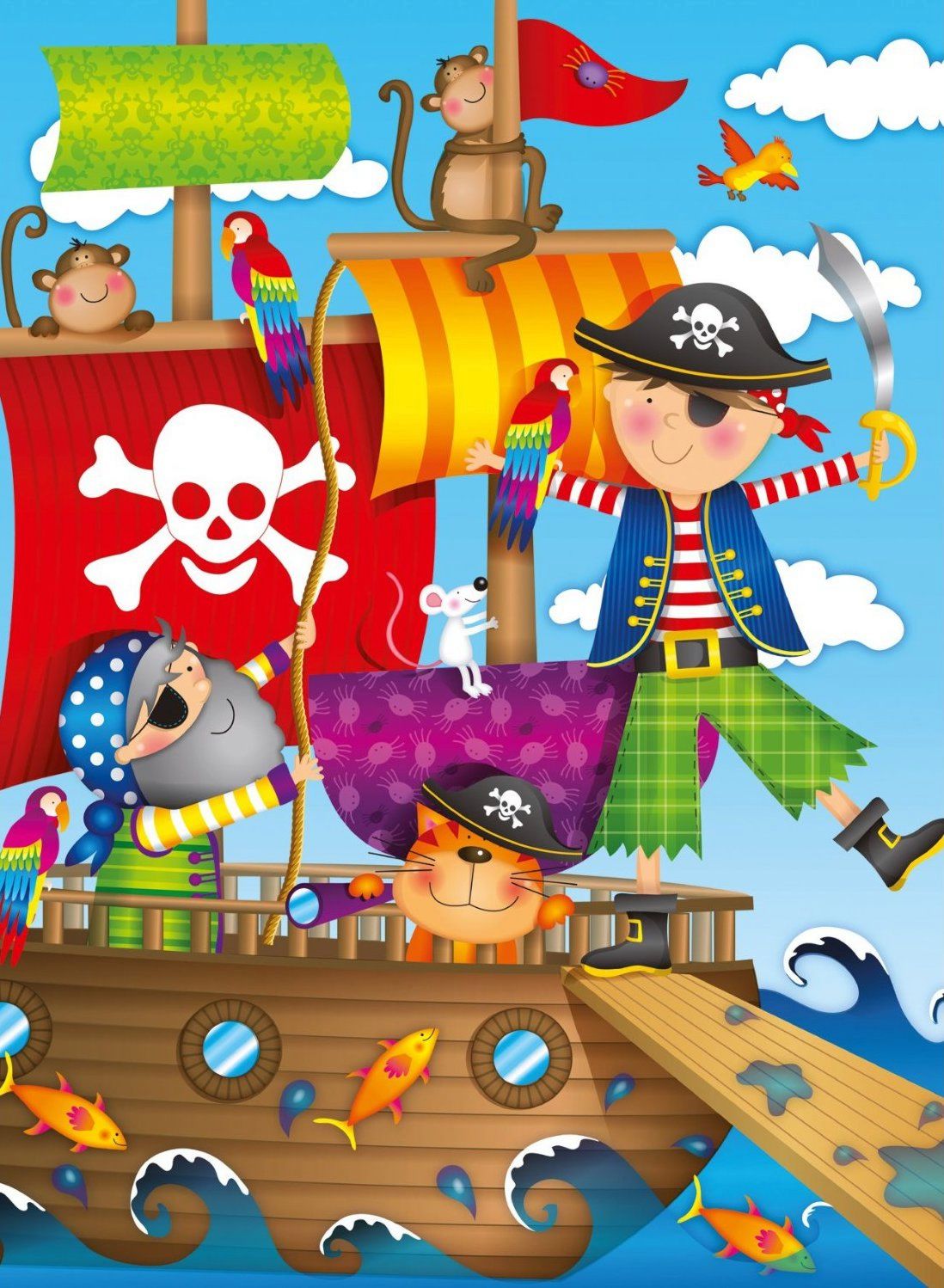 Пирати - 里 пъзел - store.bg