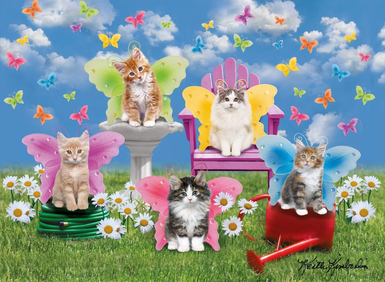 Котенца - Кейт Кимбърлин (Keith Kimberlin) - 里 пъзел - store.bg