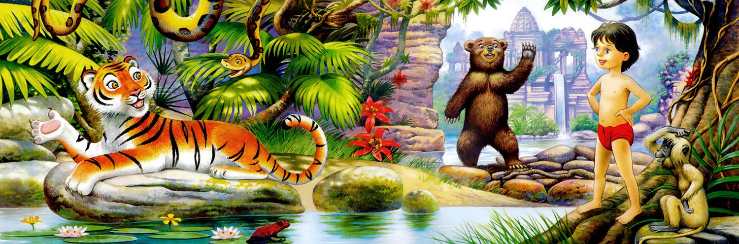 Маугли - 里 пъзел - store.bg