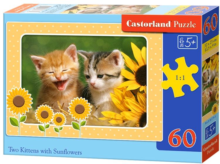 store.bg - Котенца със слънчогледи - пъзел